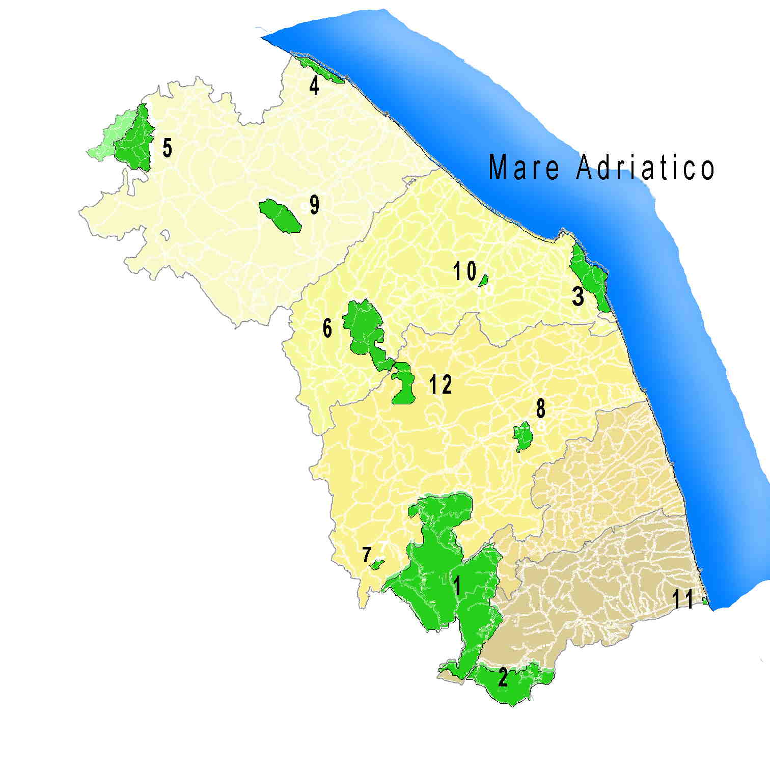 Parchi e riserve naturali